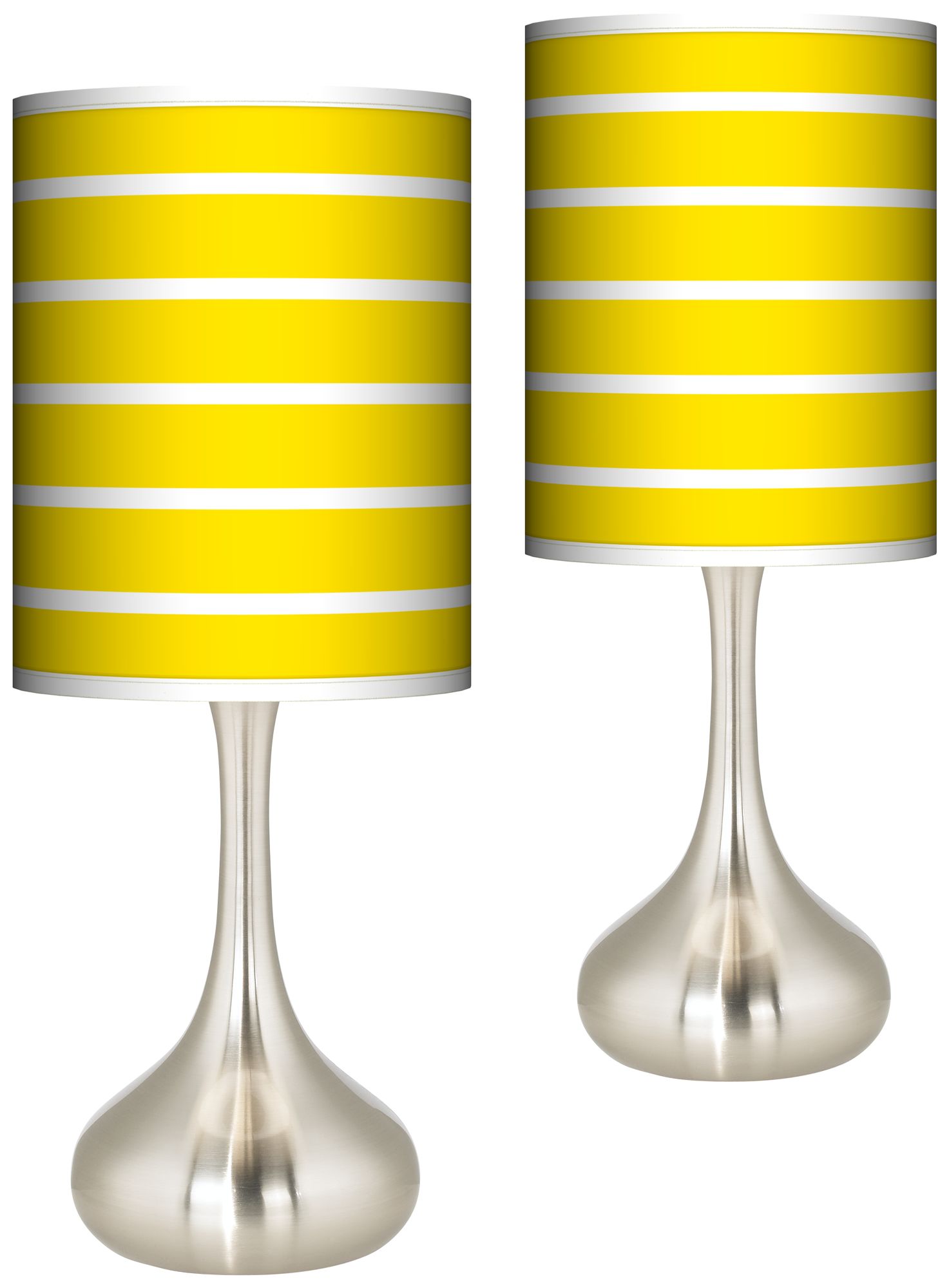 Floral Spray Giclee Droplet Table Lamp - #91C17 | Lamps Plus