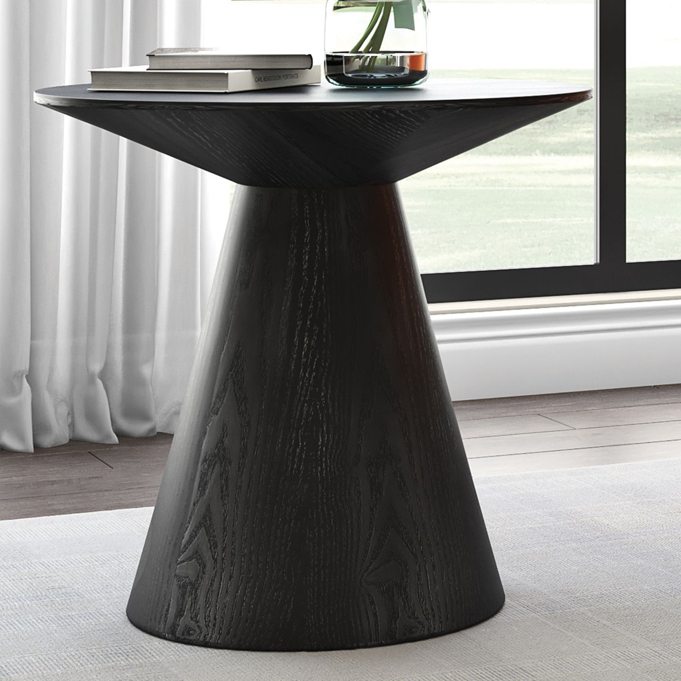 Modern round accent table store