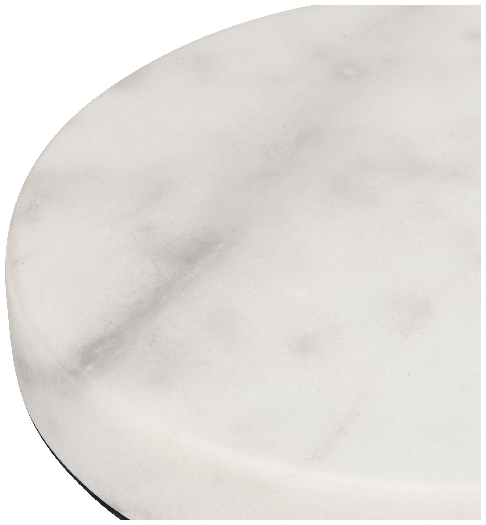 White Marble 8" Wide x 1" High Round Pedestal Lamp Riser - #157F1 ...