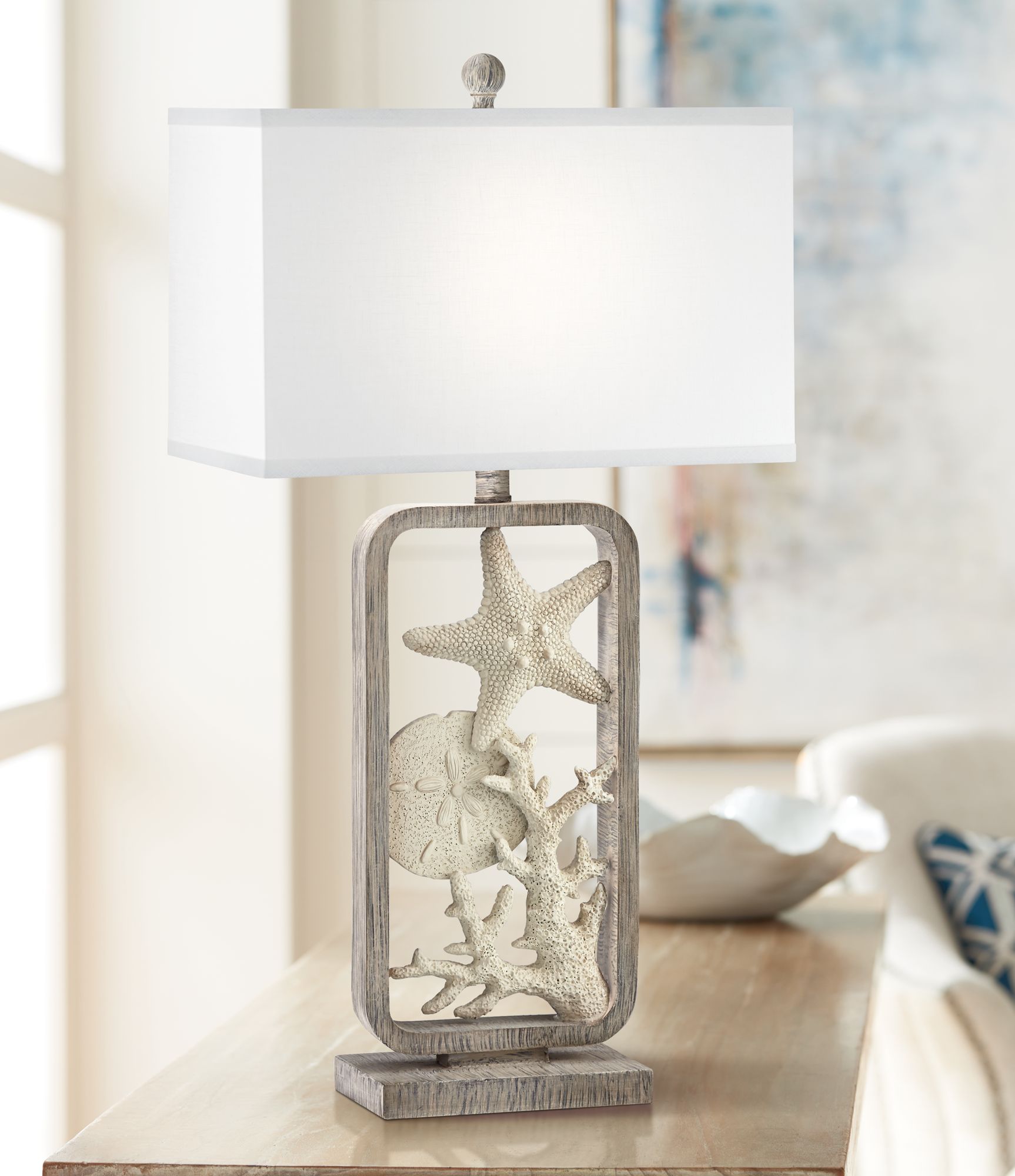 Sand Dollar Lamp