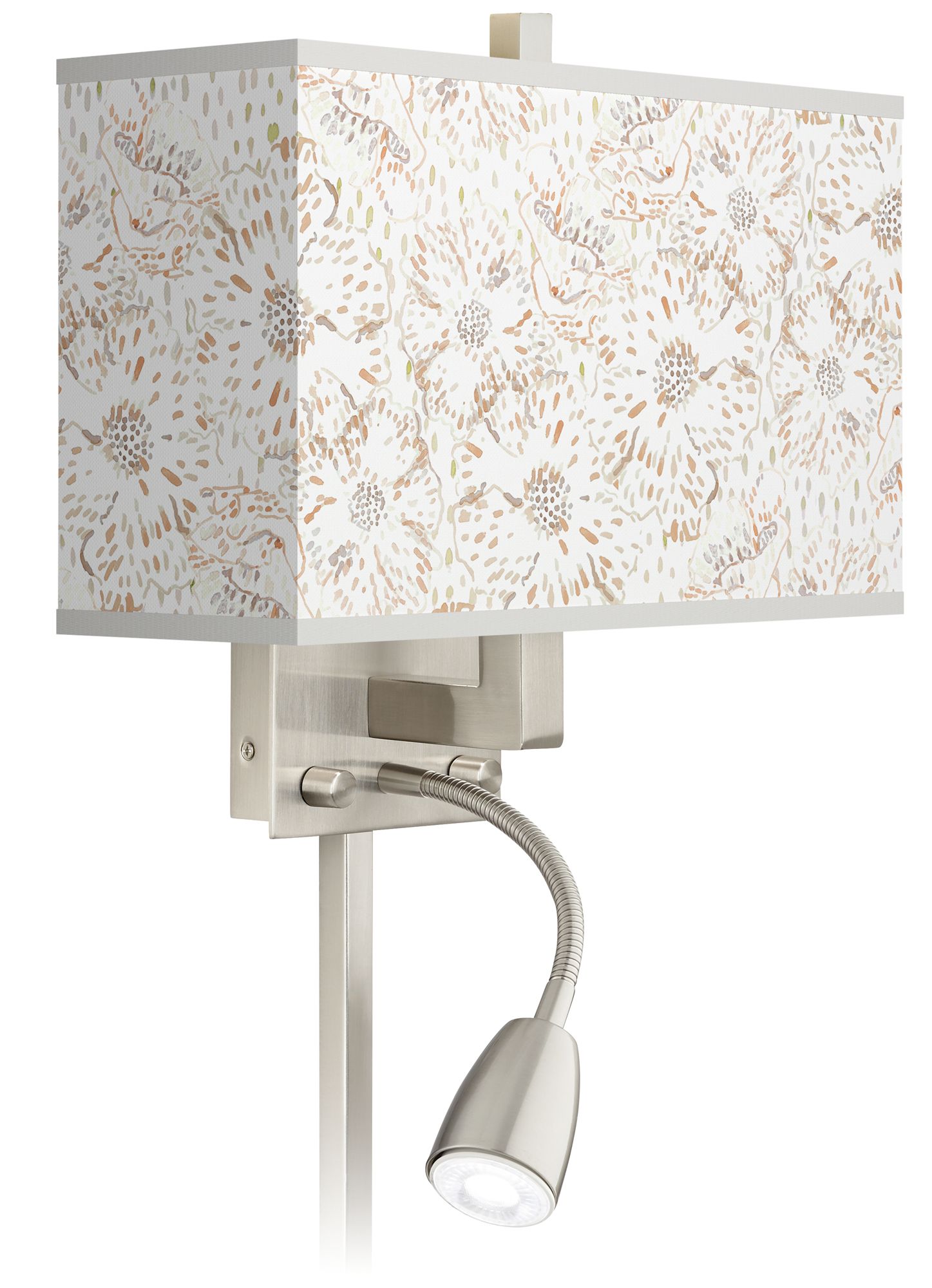 Calathea Gem Giclee Glow LED Reading Light Plug-In Sconce - #361V4 ...