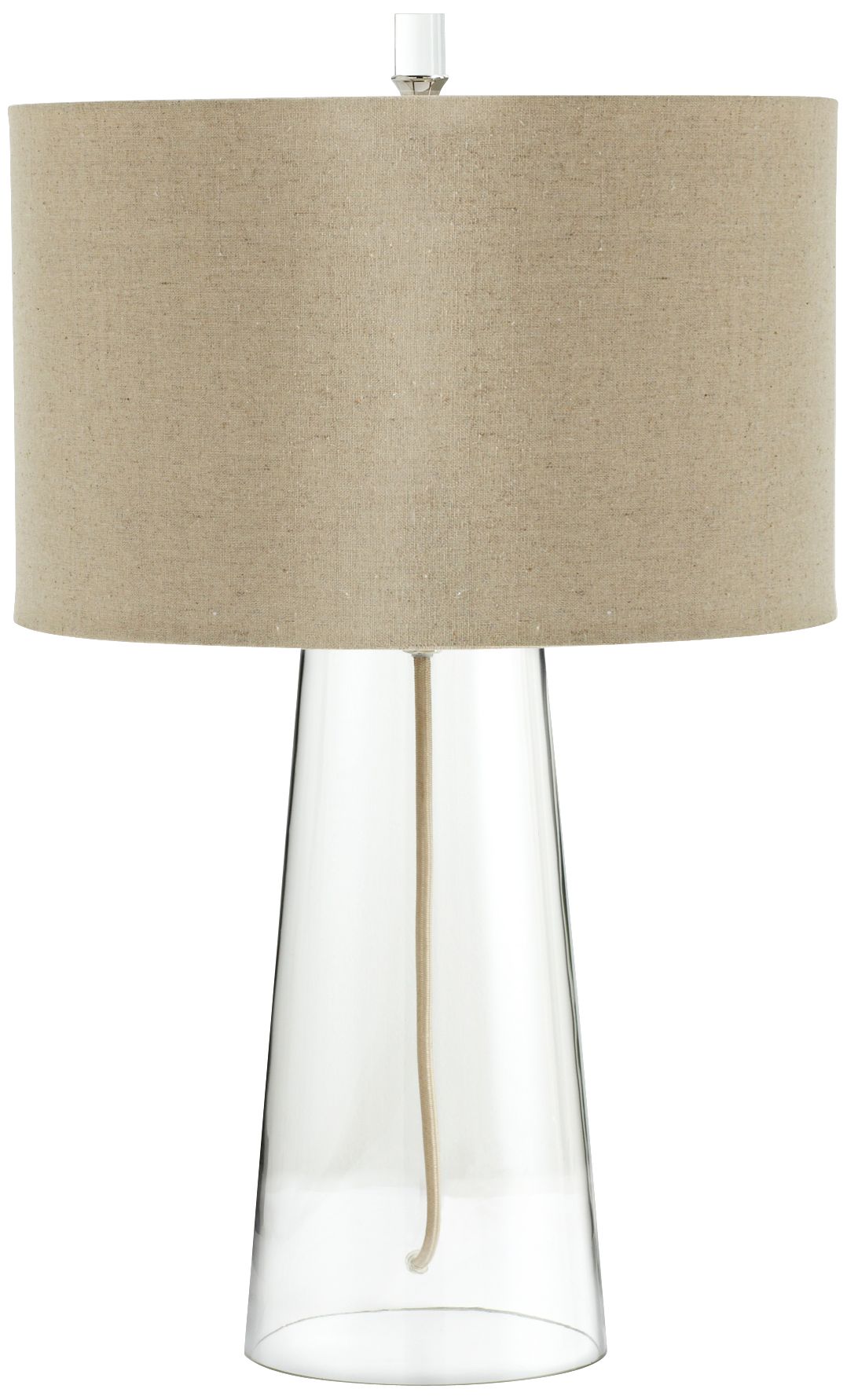 Wonder Clear Glass Modern Table Lamp - #3R122 | Lamps Plus