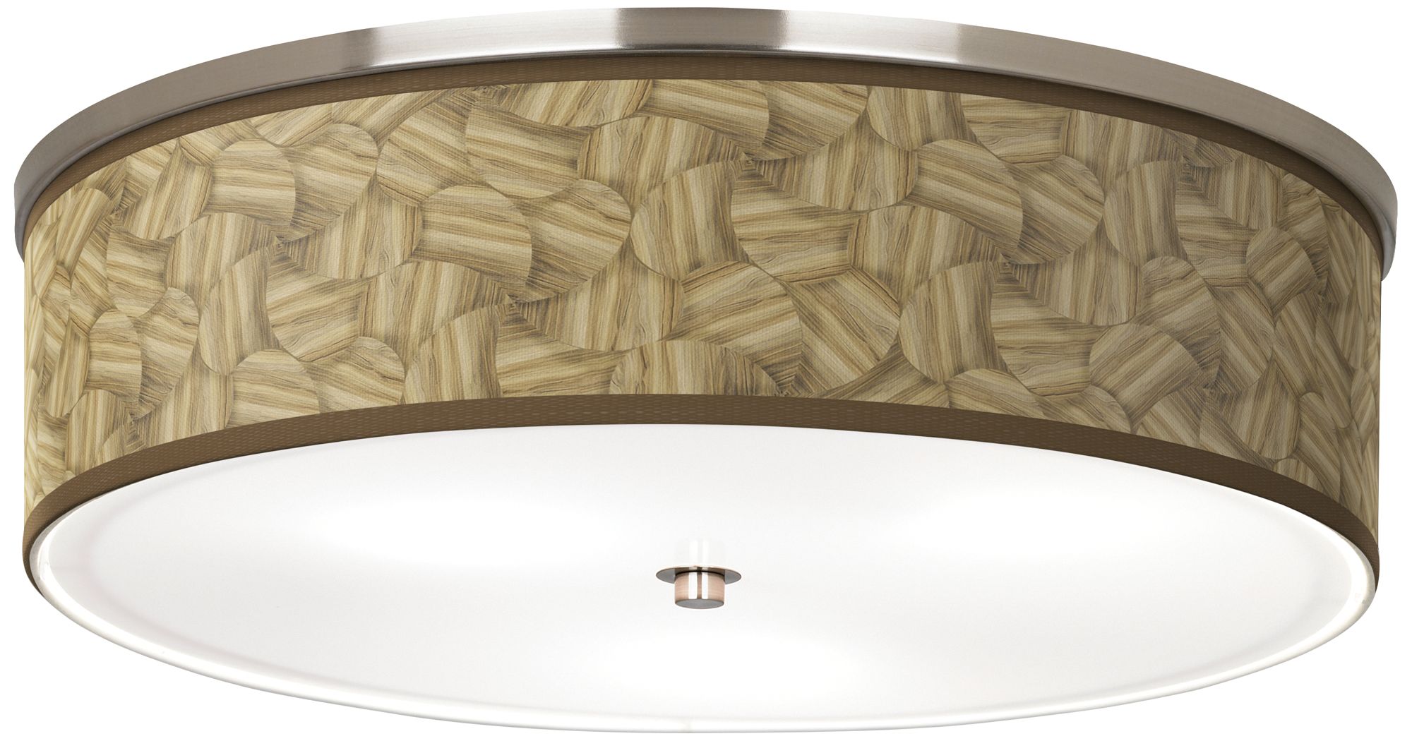 Magnolia Mosaic Giclee Nickel 20 1/4" Wide Ceiling Light - #76G14 ...