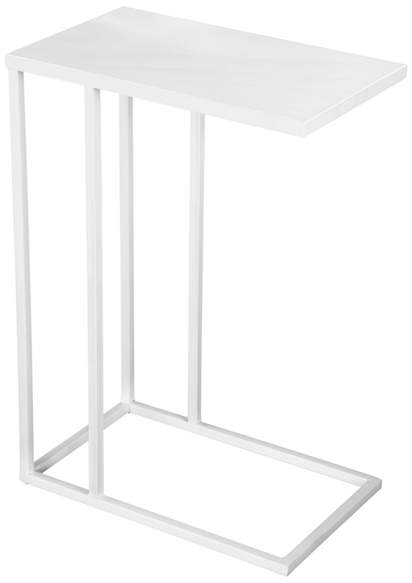 Zuo Atom 16 1/2" Wide Red Metal Rectangular Side Table - #657H1 | Lamps ...