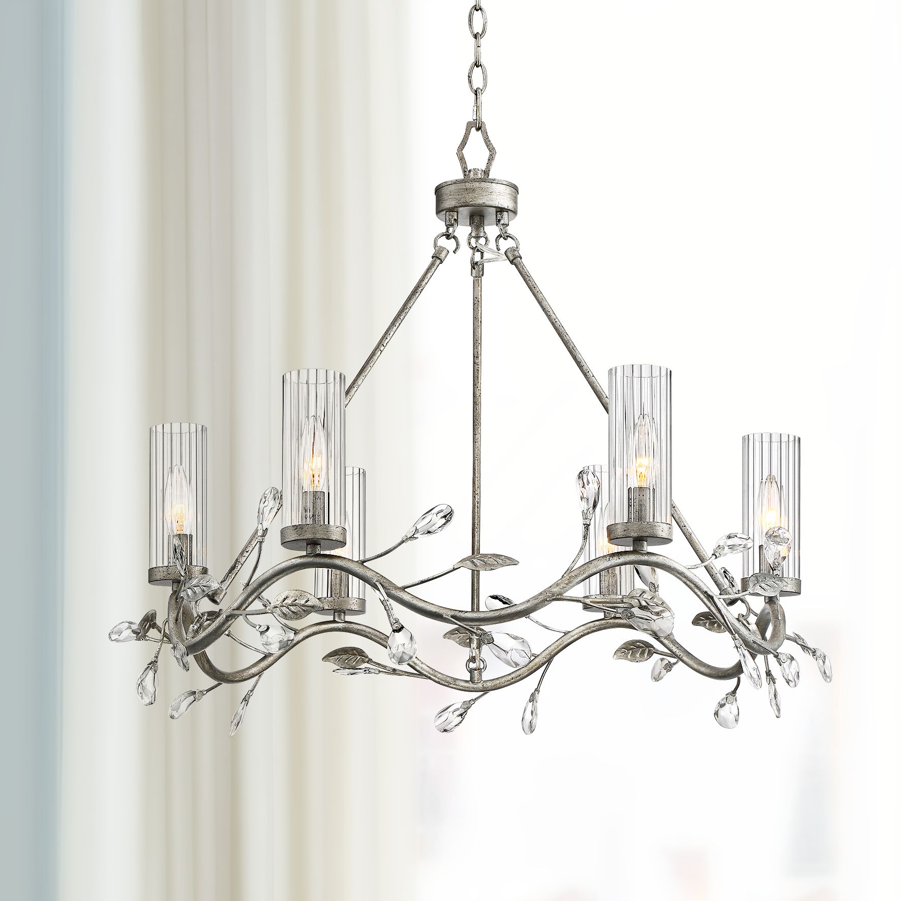 Transitional Foyer Chandeliers | Lamps Plus