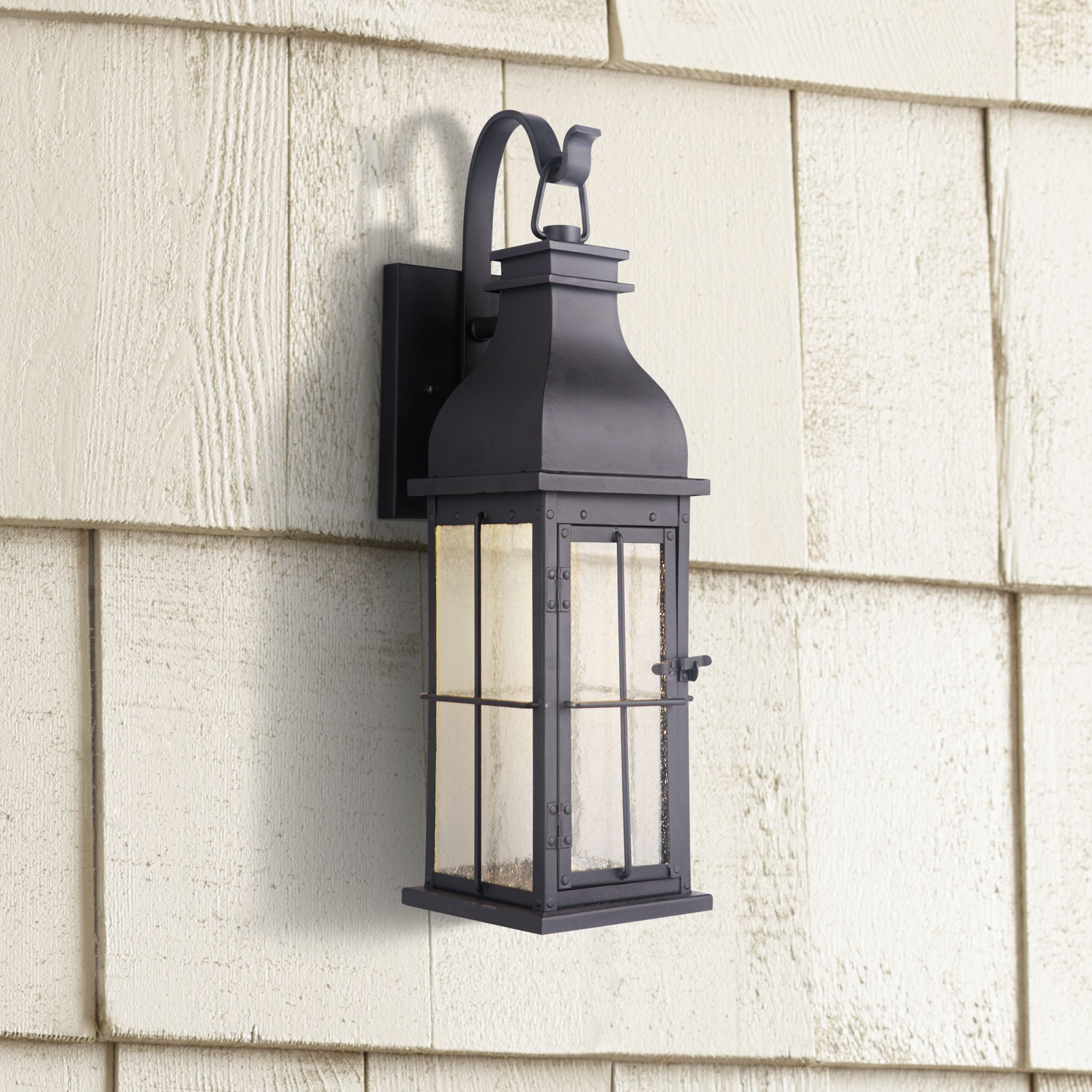 Craftmade Vincent 24" High Midnight LED Outdoor Wall Light - #59K27 ...