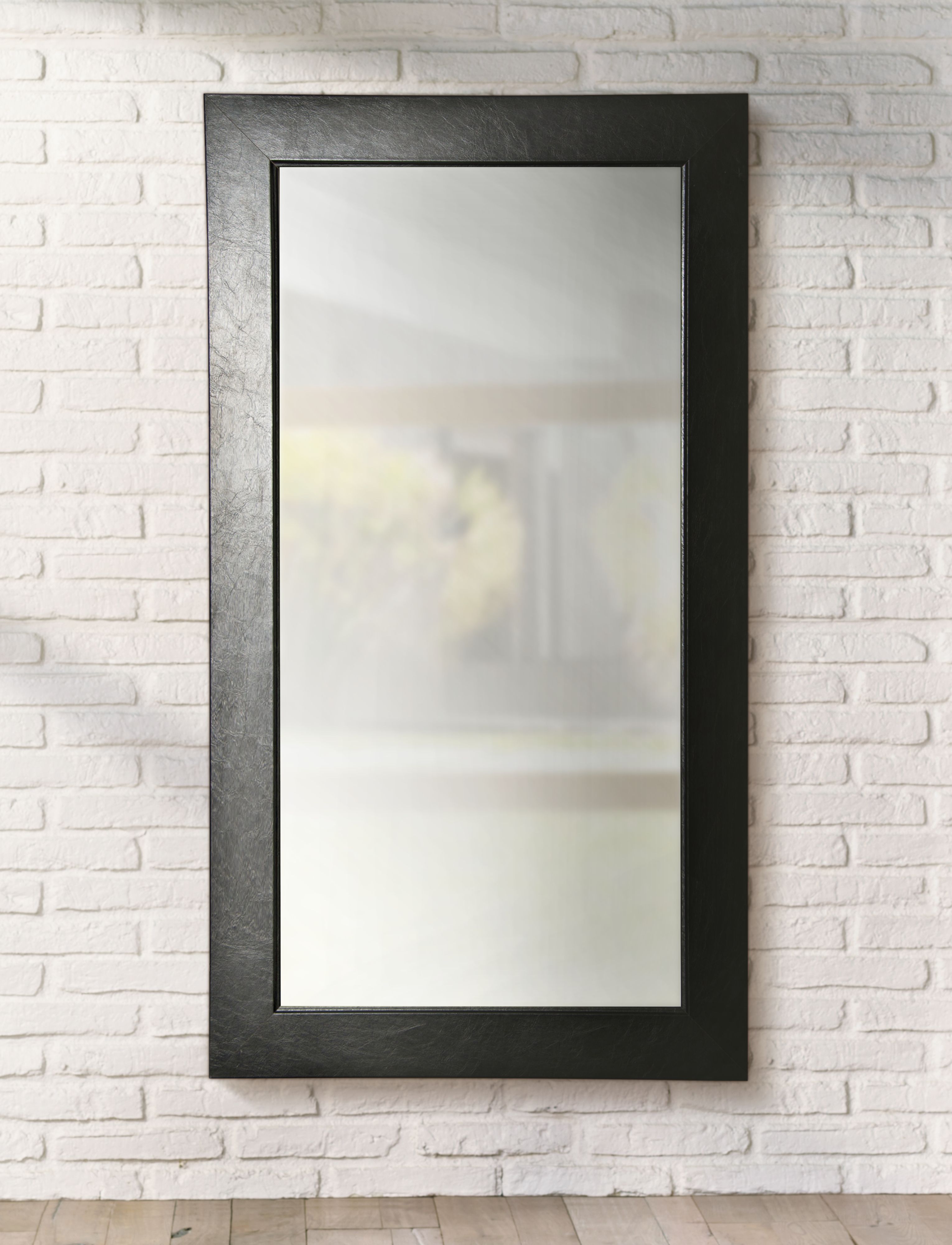 Wisner Black Superior 30" x 65" Full Length Floor Mirror - #6X178 ...