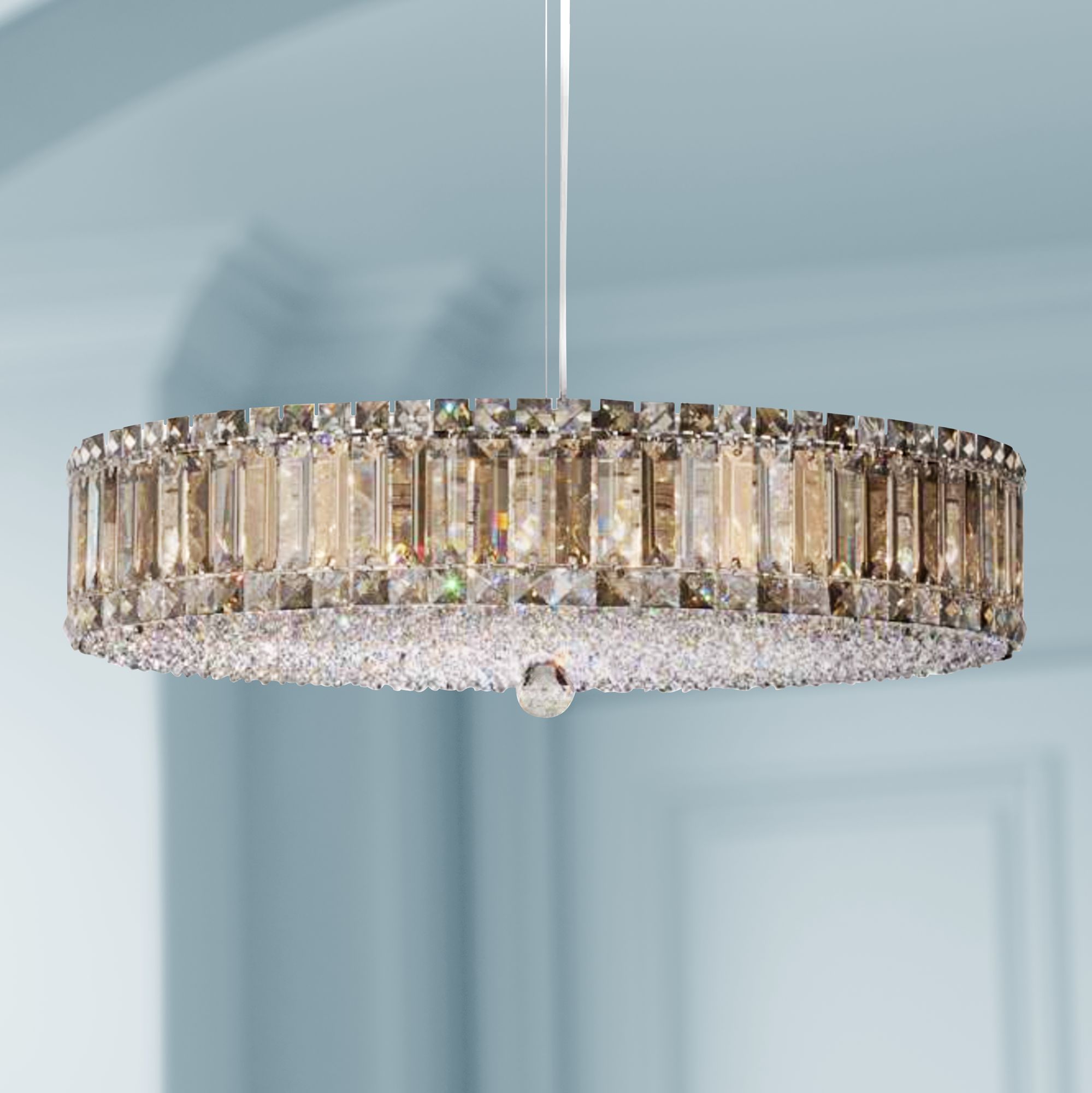 Schonbek Plaza Collection 25" Crystal Pendant Chandelier - #N8407 ...