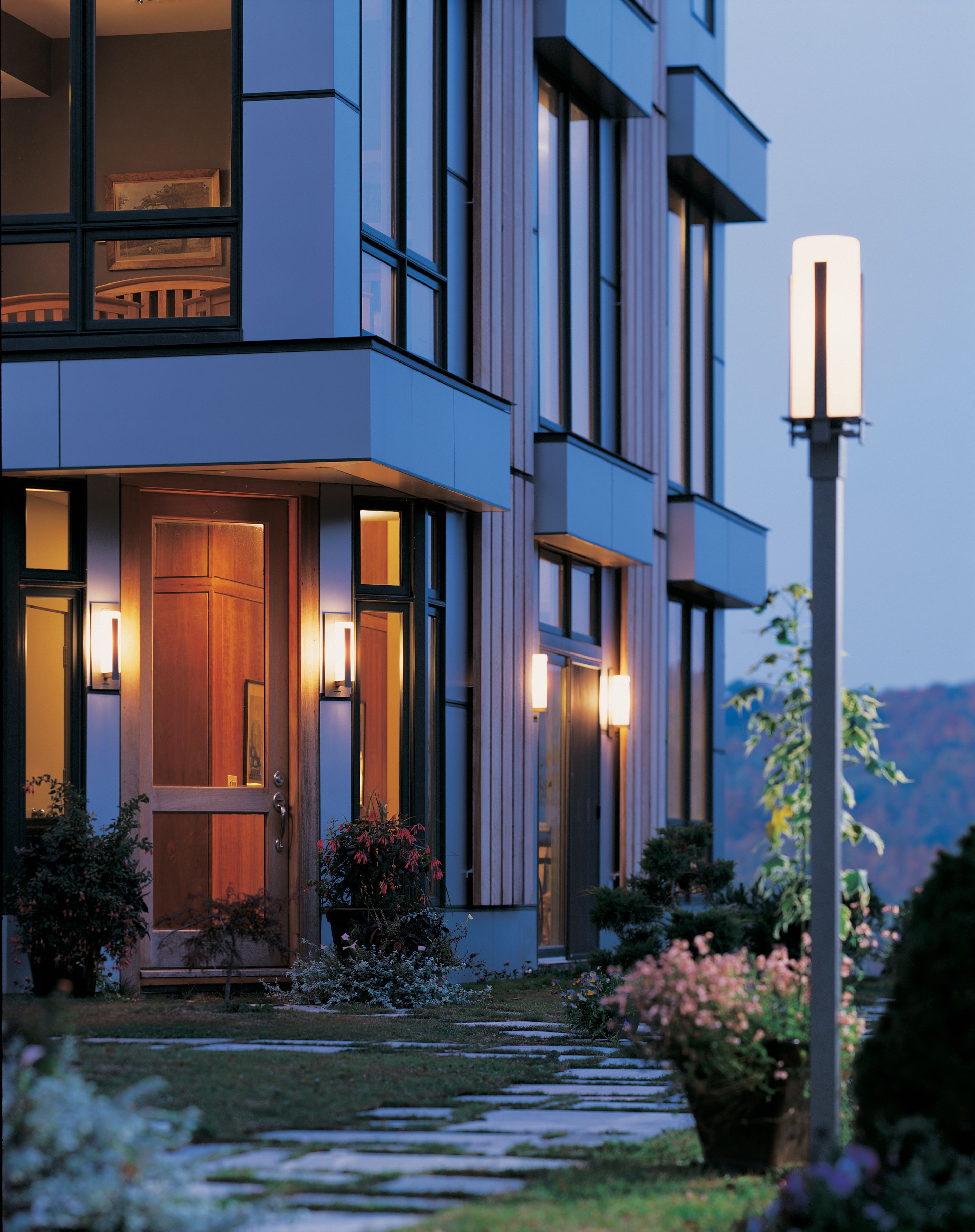 Hubbardton Forge Natural Iron Outdoor Post Light - #J4286 | Lamps Plus