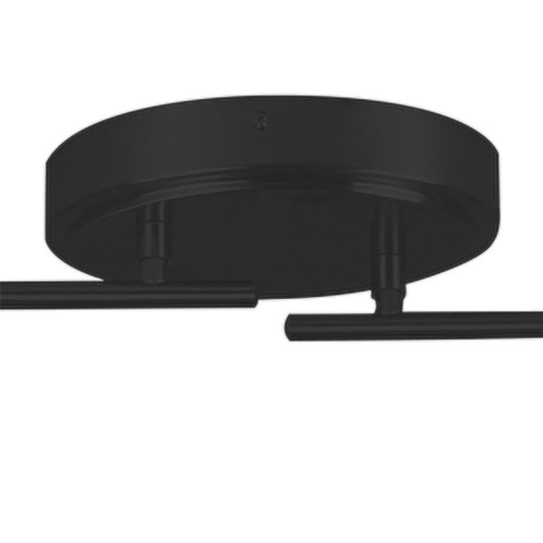 Core 6-Light Deep Black LED Track Fixture - #124F1 | Lamps Plus