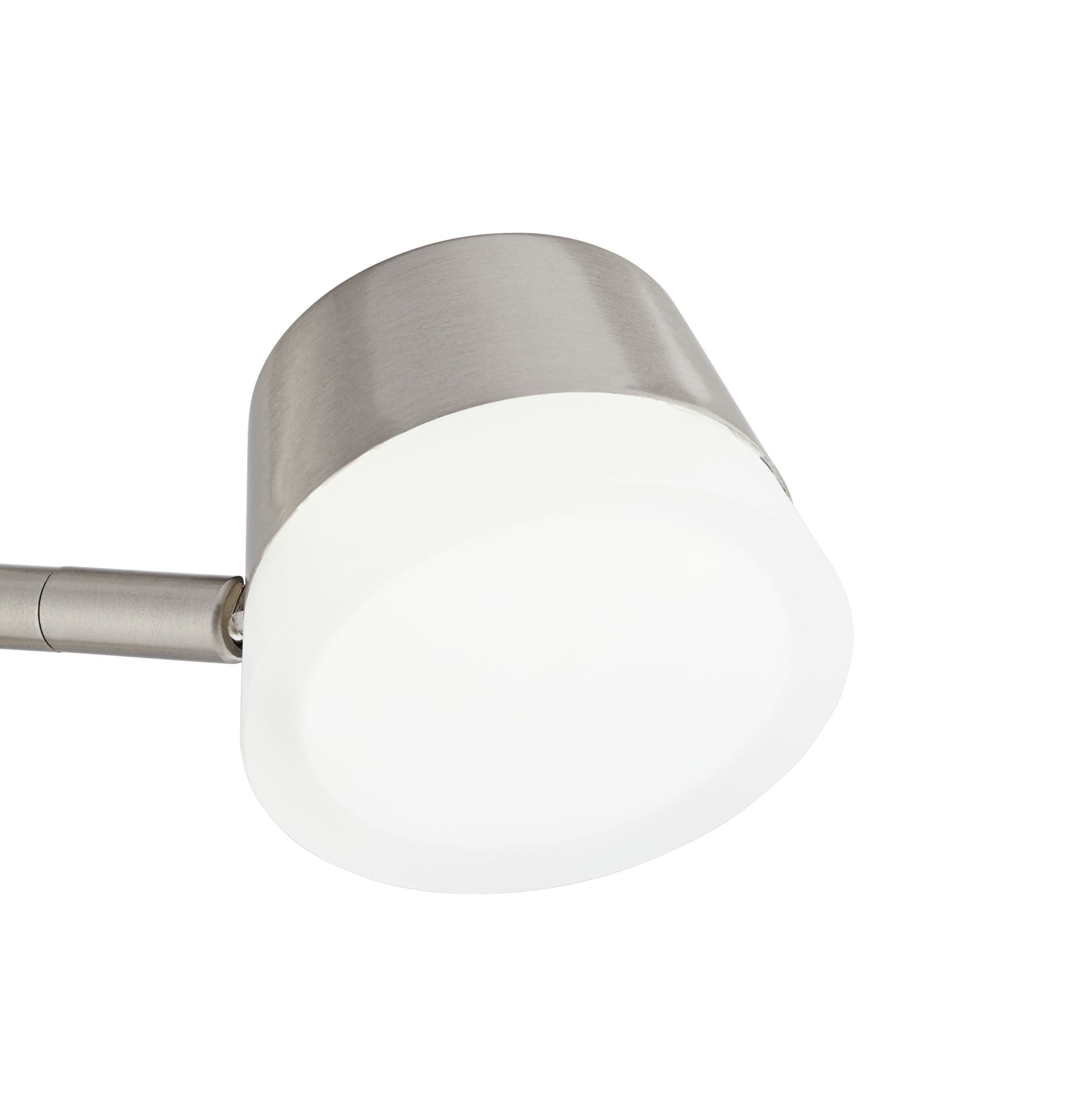 Merlin Satin Nickel Trac Tree 3-Light LED Floor Lamp - #18P50 | Lamps Plus