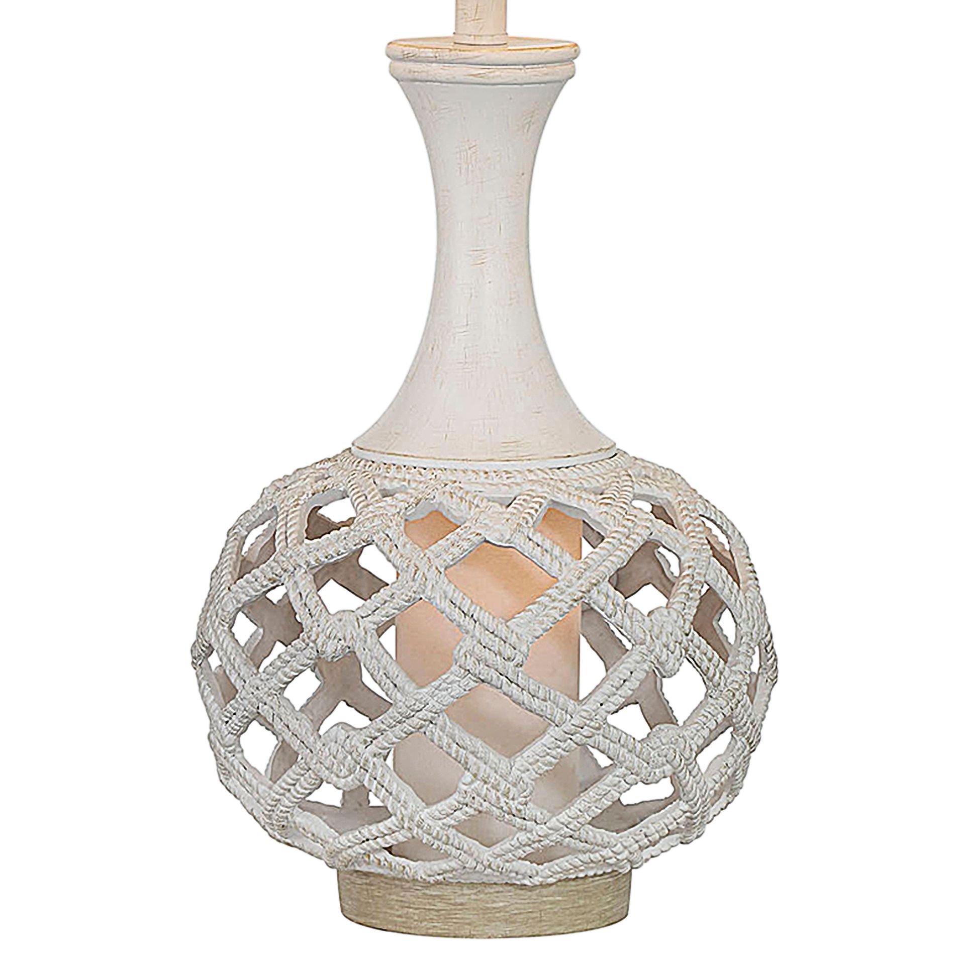 Key West Ant White Nightlight Table Lamps Set of 2 - #401P0 | Lamps Plus