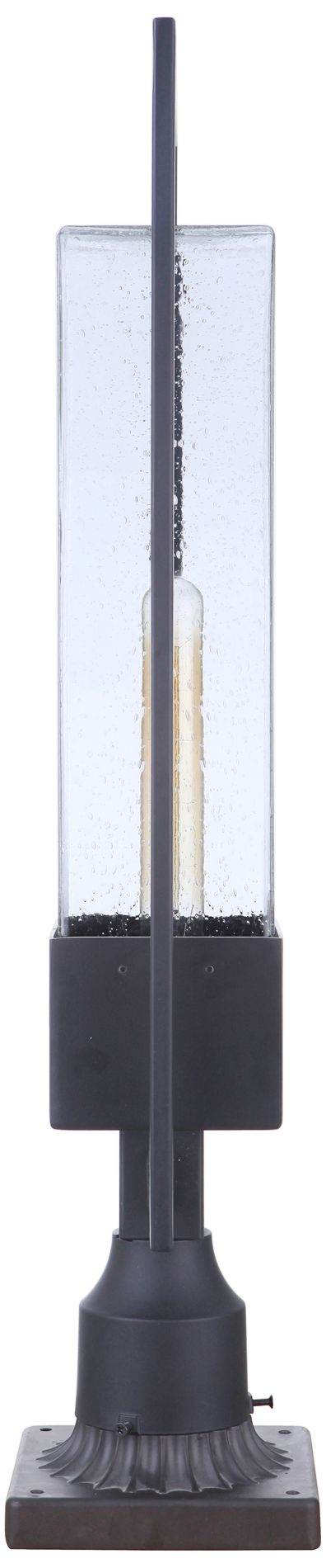 Craftmade Perimeter 25 1/4" High Midnight Outdoor Post Light - #452C1 ...