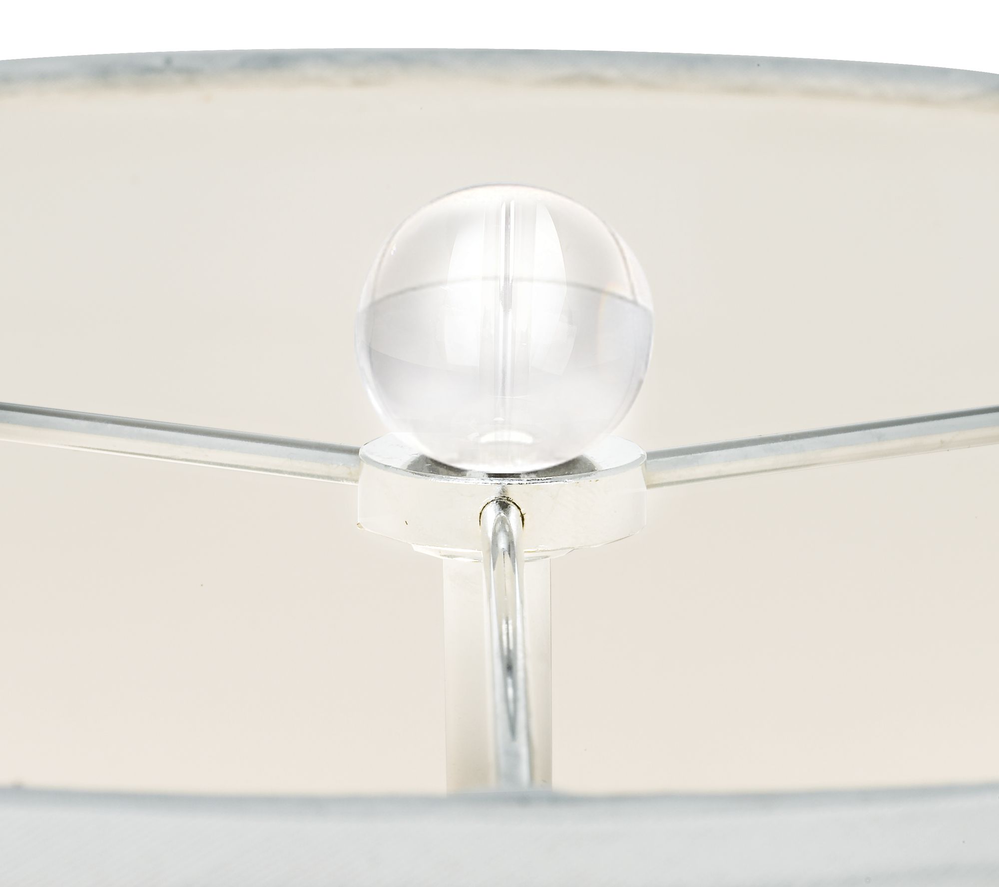 Stacked Crystal Spheres Table Lamp With USB Dimmer - #454M0 | Lamps Plus