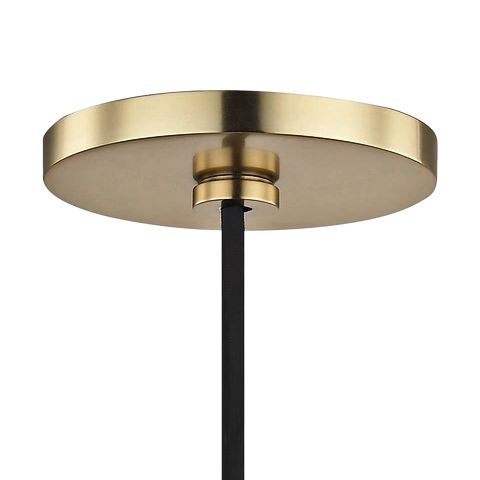 Mitzi Nemo 9 1/2" Wide Aged Brass LED Mini Pendant - #47F34 | Lamps Plus