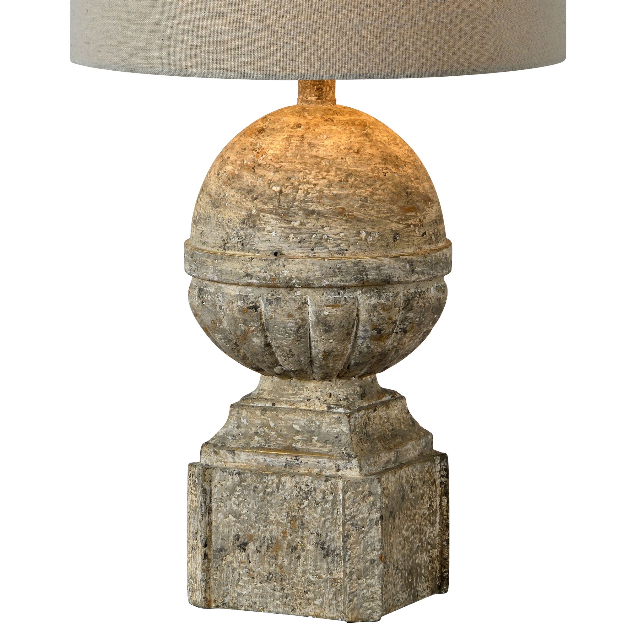 Forty West Clara Faux Stone Table Lamps Set of 2 - #584N0 | Lamps Plus