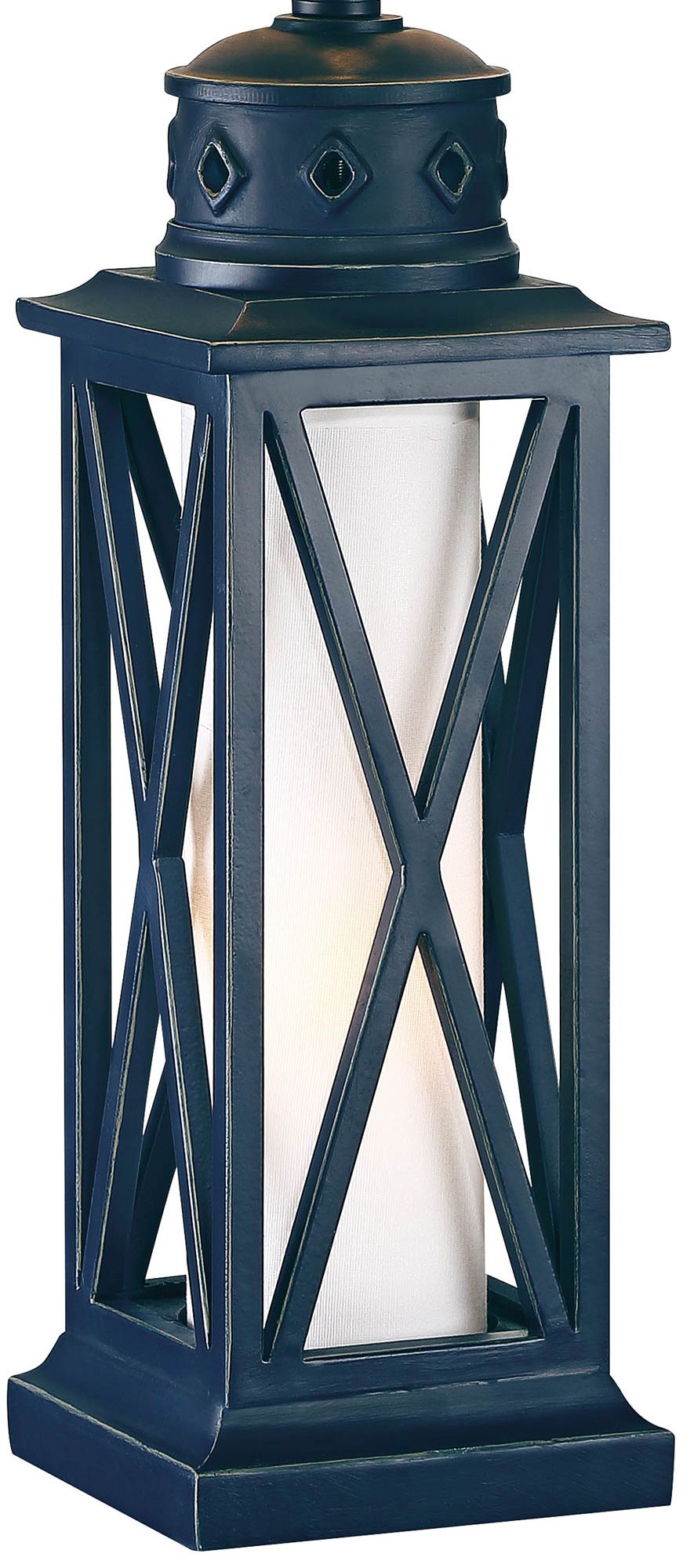 Bondi Navy Blue Coastal Lantern Table Lamps Set of 2 - #62D72 | Lamps Plus