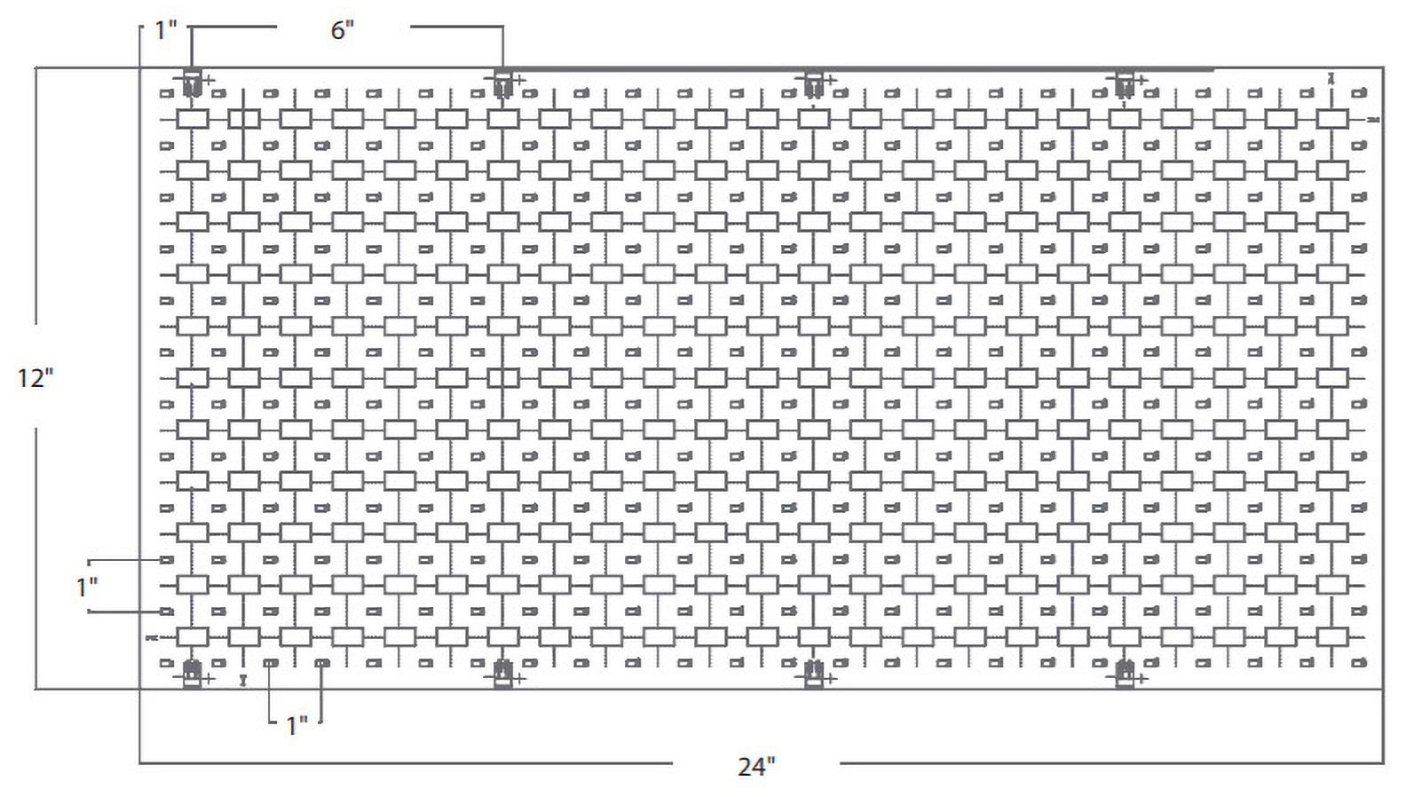 WAC Pixels 20W 12" x 24" LED Light Sheet in 2700K - #66H71 | Lamps Plus