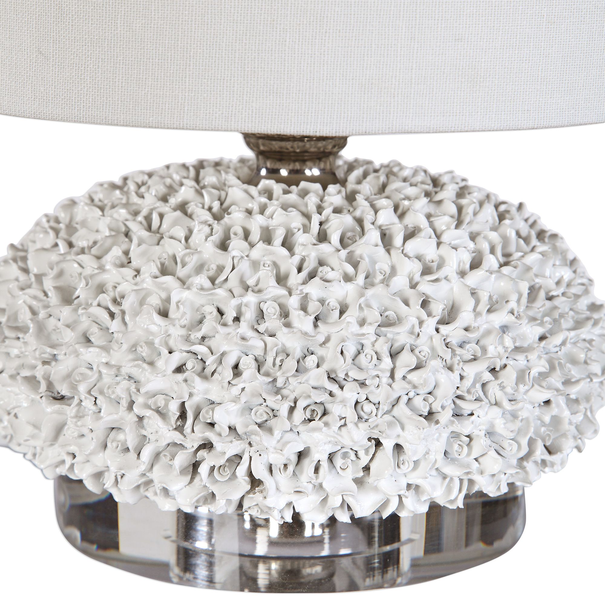 Uttermost Dellen Floral 17 1/4" High Buffet Accent Table Lamp - #67D00 ...