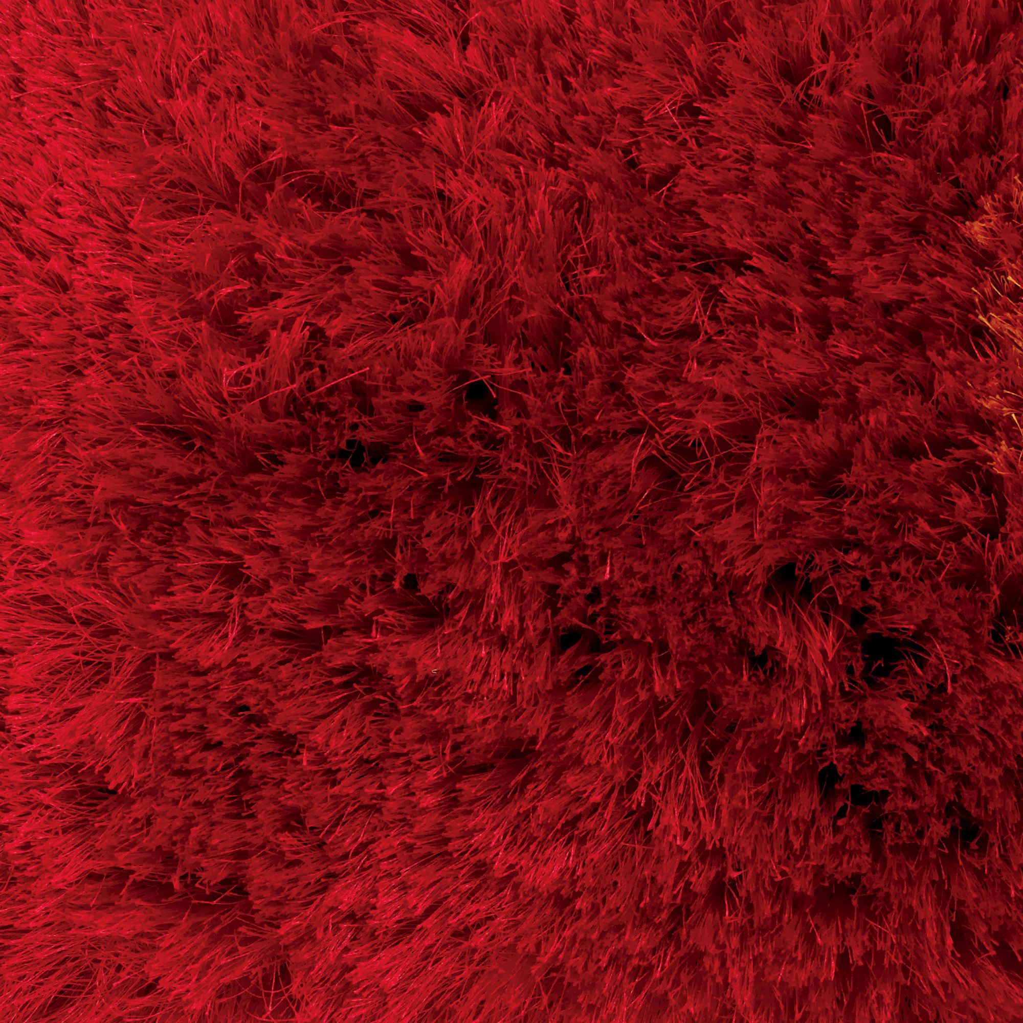 Chandra Naya NAY18802 Red Shag Area Rug - #6N217 | Lamps Plus