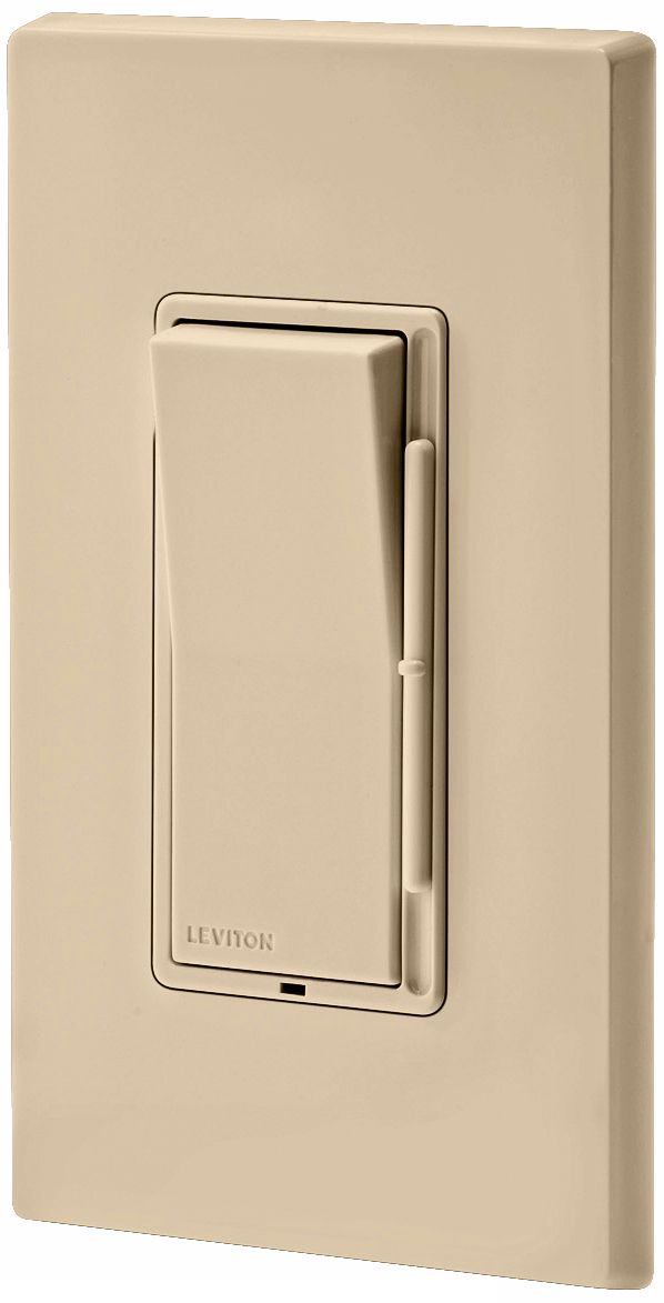 Leviton Decora Rocker Switch Preset Slide Dimmer - #6X730 | Lamps Plus