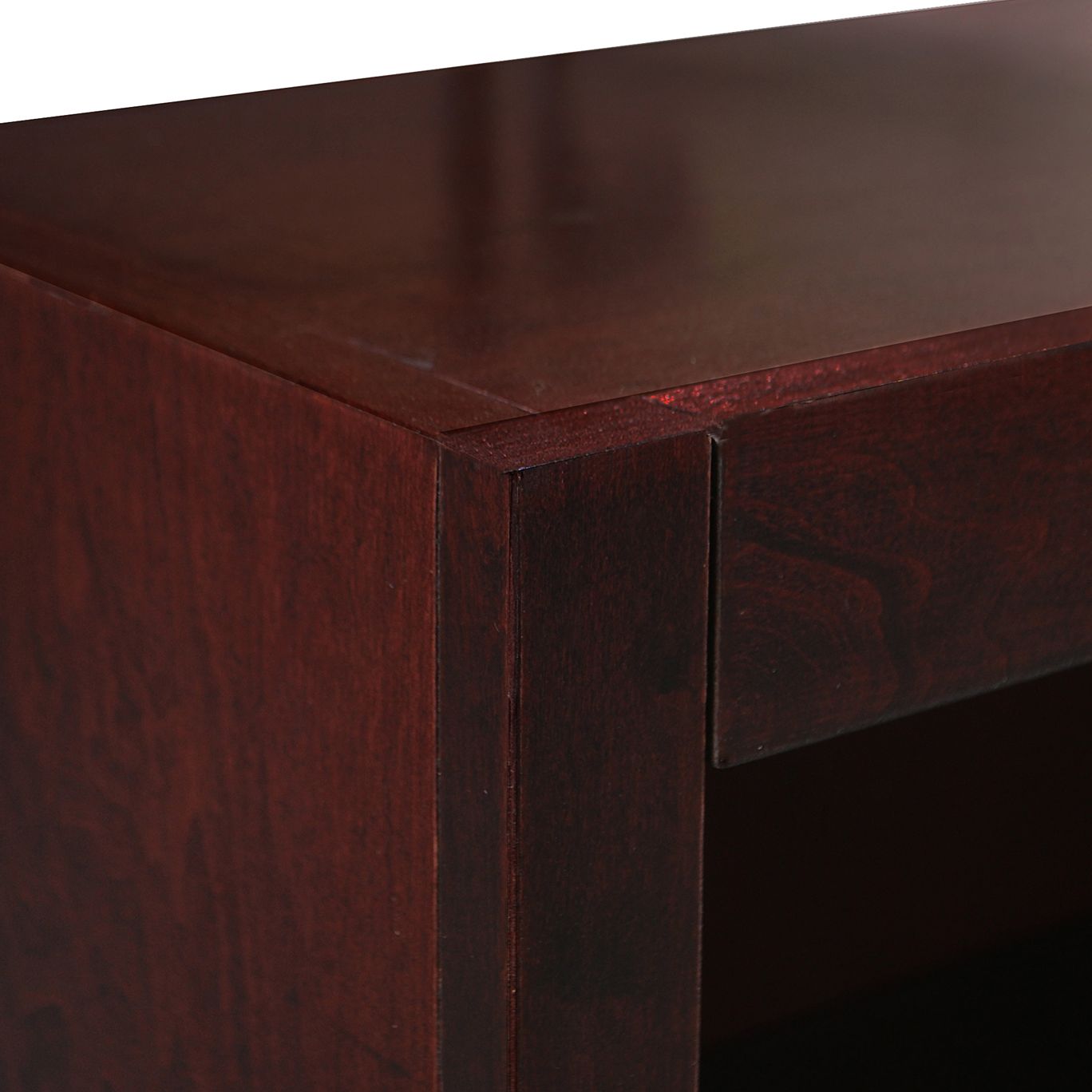 Concepts in Wood 36" High Cherry Wood 9-Shelf Bookcase - #737M0 | Lamps ...