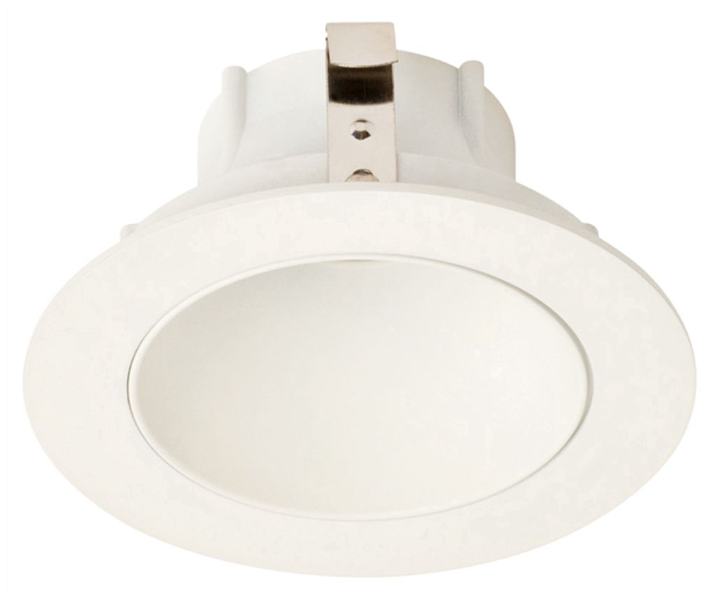 3" White 950 Lumen LED Standard Round Reflector Recessed Kit - #77D94 ...