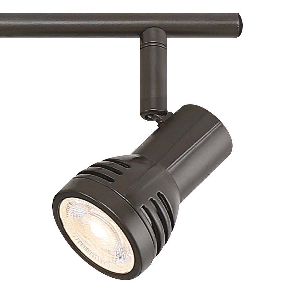 Pro Track LED 4-Light Bronze Finish LED Track Kit - #82X43 | Lamps Plus