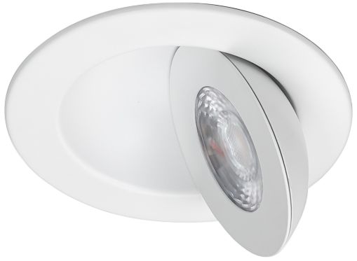 WAC Lotos 4" White Round Adjustable LED Recessed Kit - #84G18 | Lamps Plus