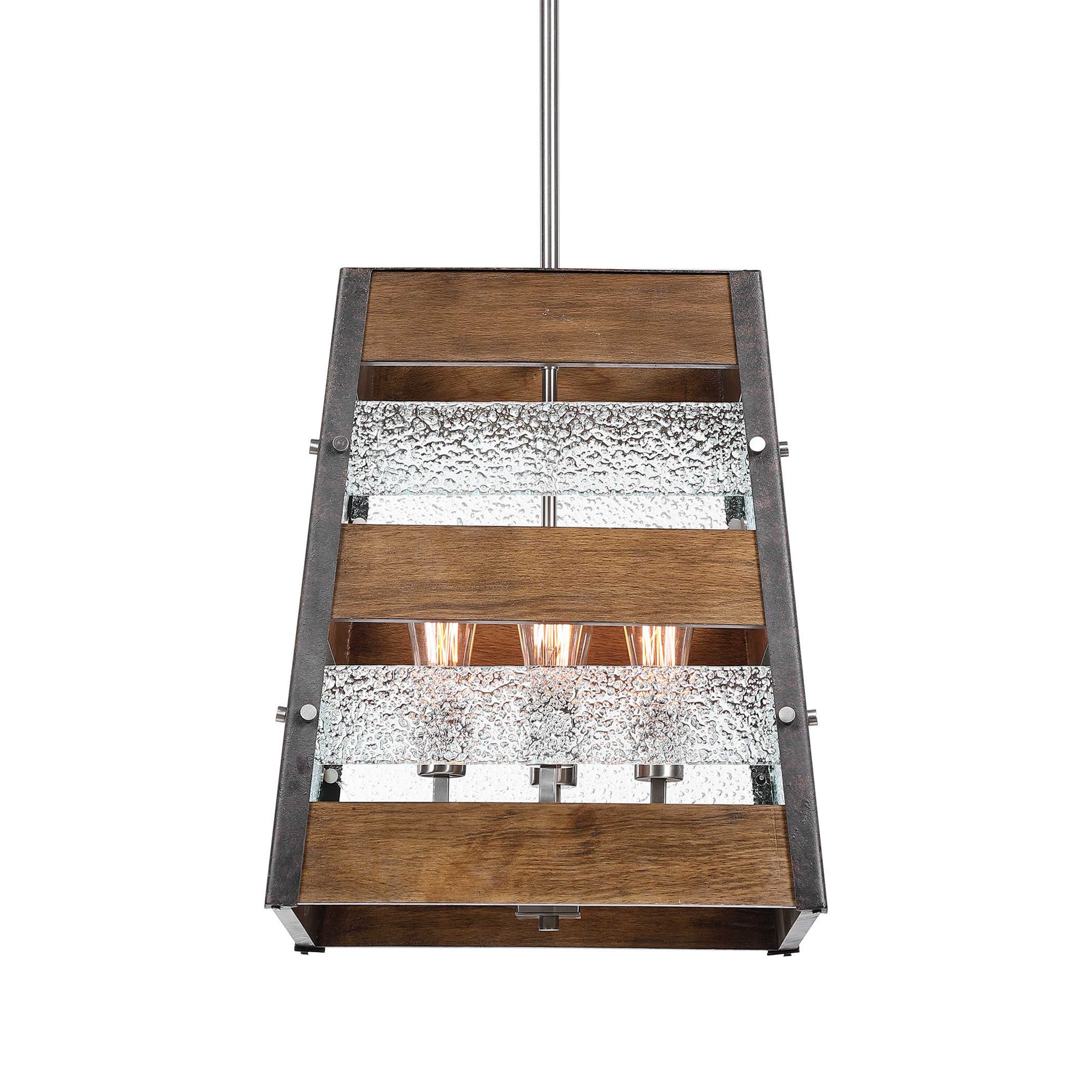 Uttermost Glasshouse 4-Light Pendant Light - #84X21 | Lamps Plus