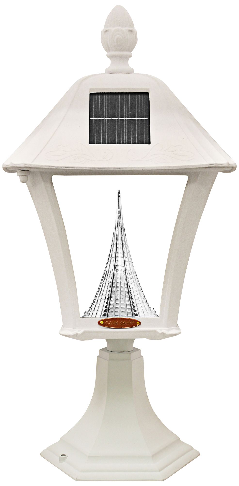 Baytown White 19" High Tri-Mount Solar LED Outdoor Light - #8F333 ...