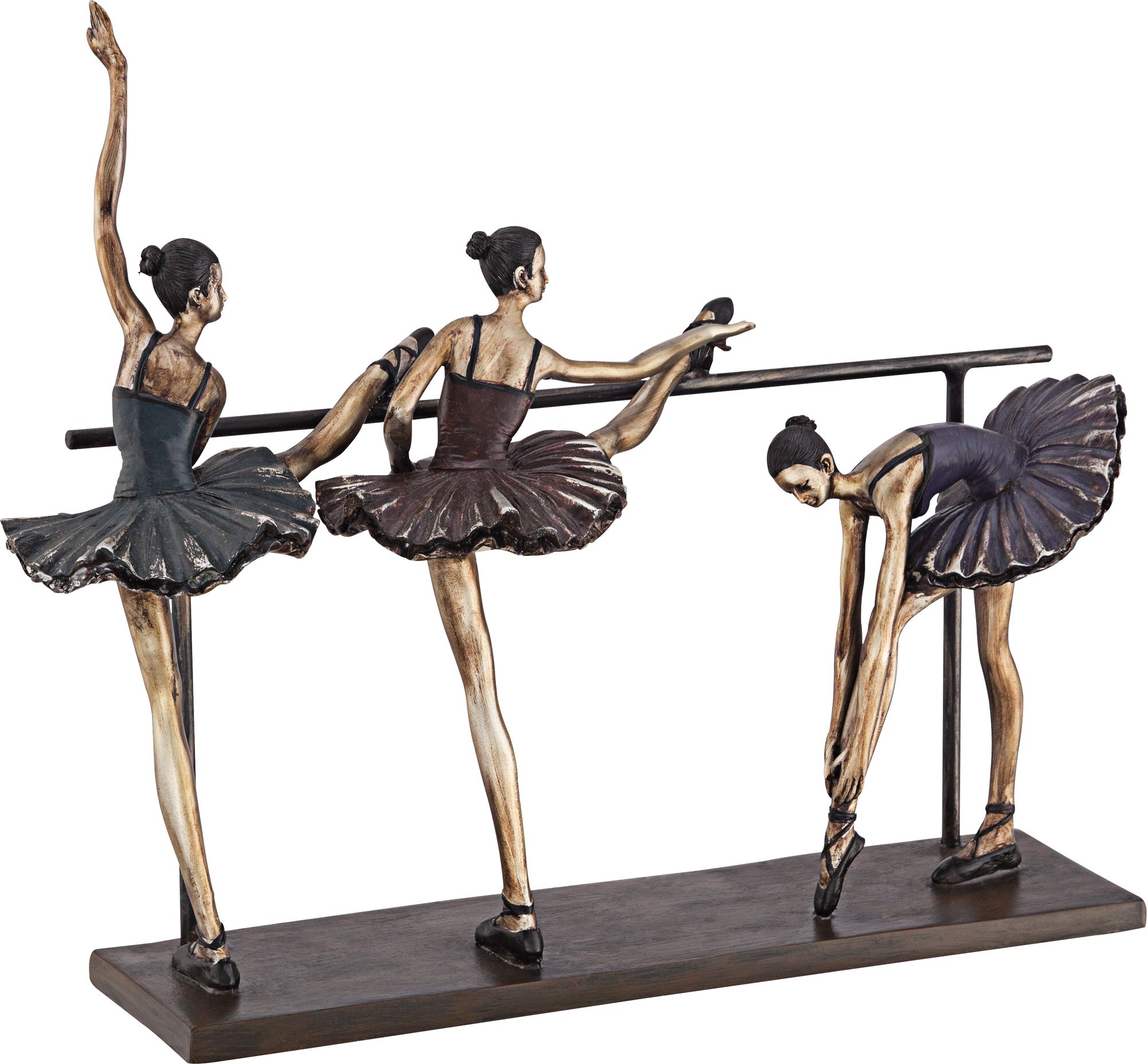 Stretching Ballerinas 11 3/4" High Figurine - #8J452 | Lamps Plus
