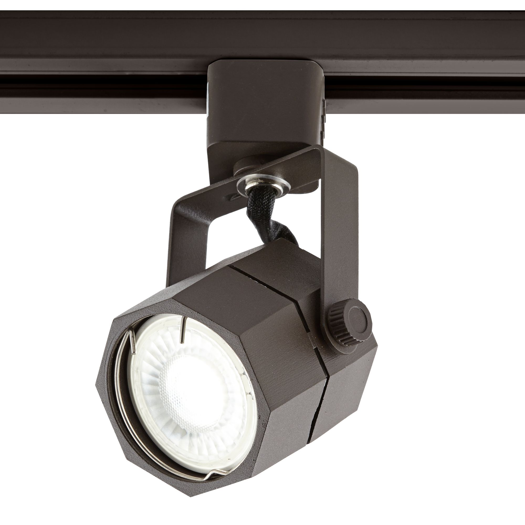 4-Light Bronze Octagonal LED Floating Canopy Track Kit - #93R28 | Lamps ...