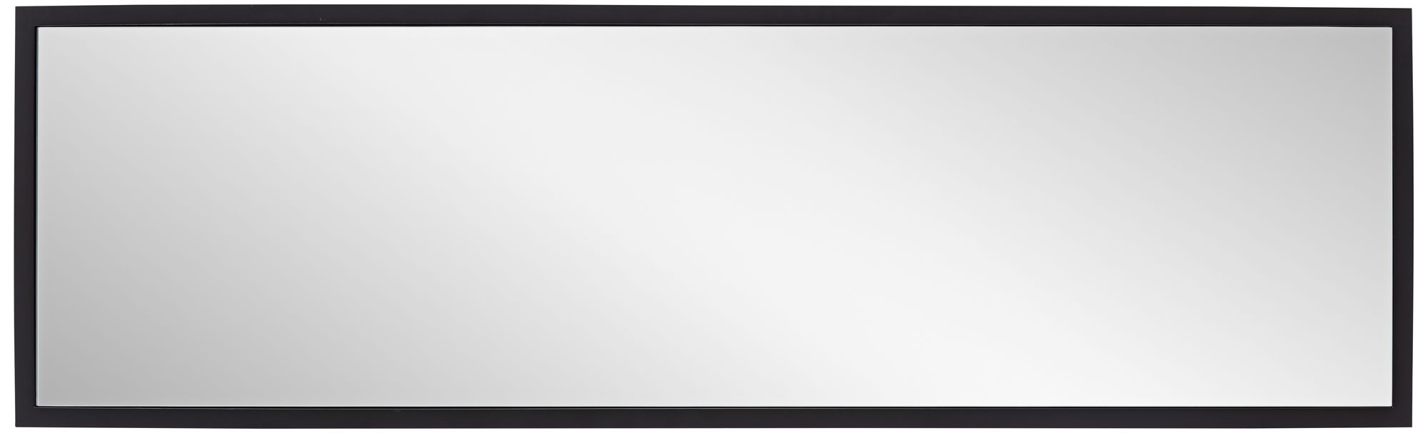 Eton Black 18" x 60" Rectangular Thin Framed Wall Mirror - #94R76 ...