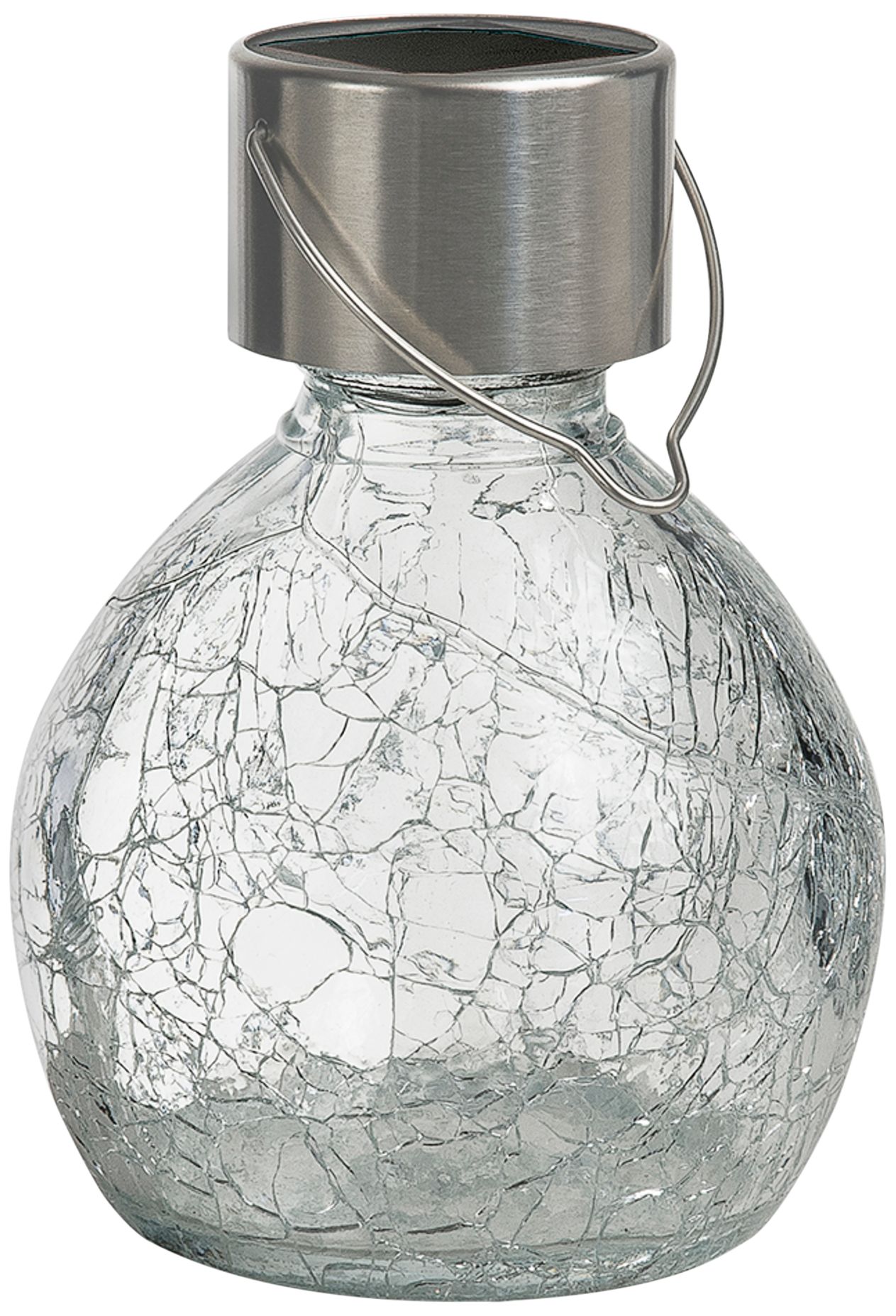 Steel Color-Changing Solar LED Hanging Path Lights Set of 4 - #96H58 ...