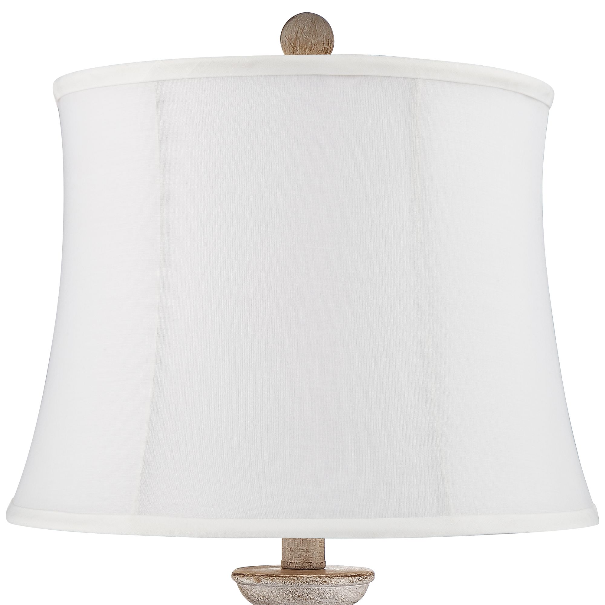 Patsy Beige Washed Cream Shade Table Lamps Set of 2 - #96N01 | Lamps Plus