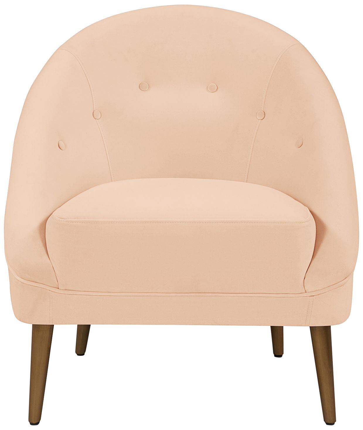 Lori Modern Pink Velvet Barrel Chair Set of 2 - #97A44 | Lamps Plus