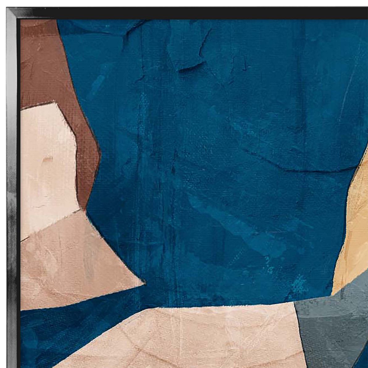 Abstract Design 37 3/4" Square Framed Canvas Wall Art - #99G80 | Lamps Plus