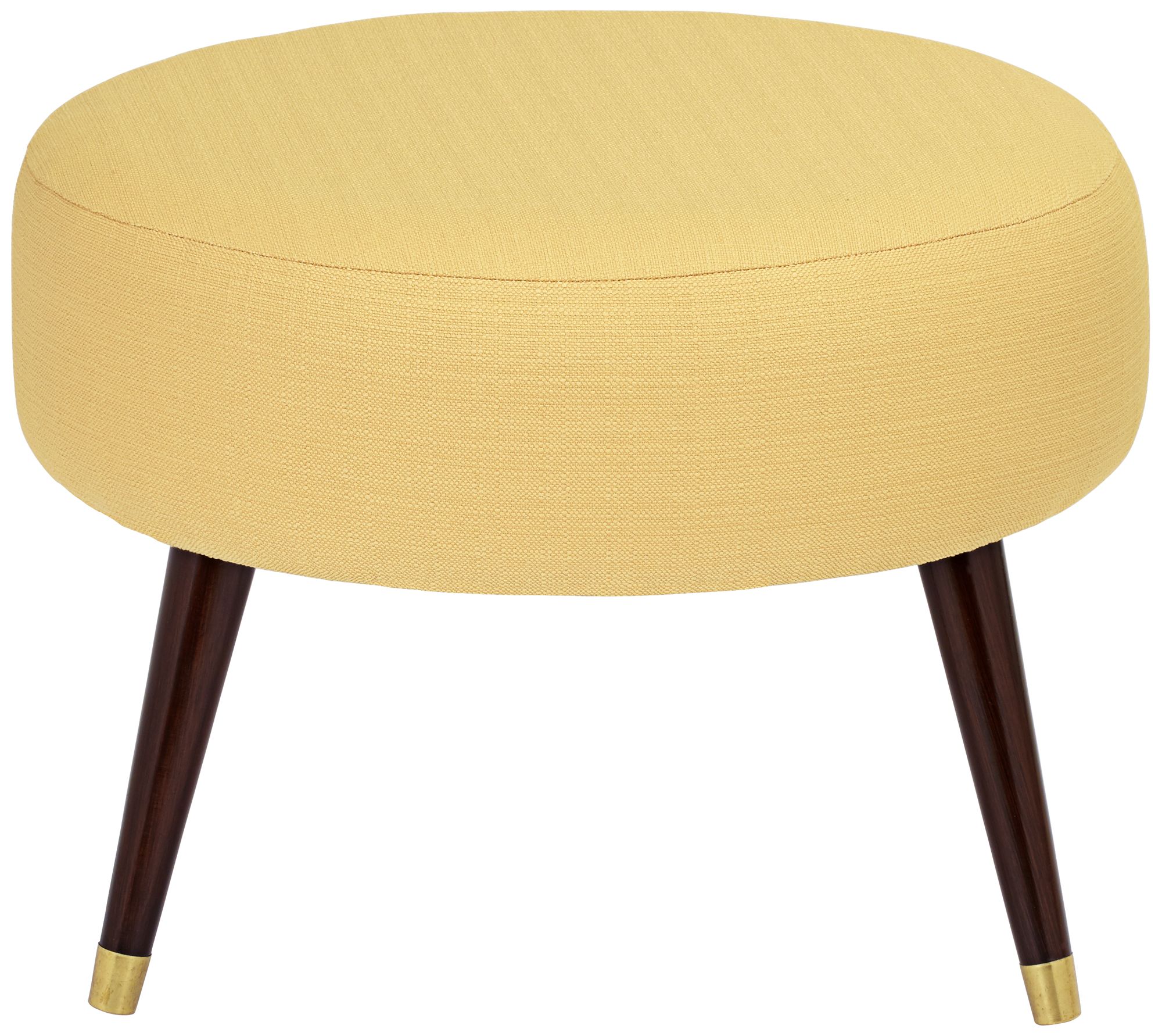Syble 22" Wide Klein Mustard Yellow Modern Ottoman - #9G470 | Lamps Plus
